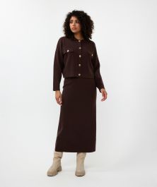 EsQualo Skirt CB split